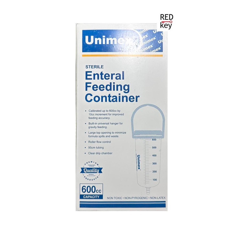 Unimex Enteral Feeding Tube Container 600cc Sterile | Shopee Philippines