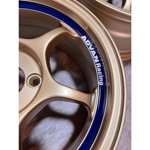 advan racing reflective cut out sticker 15s 16s | Shopee Philippines