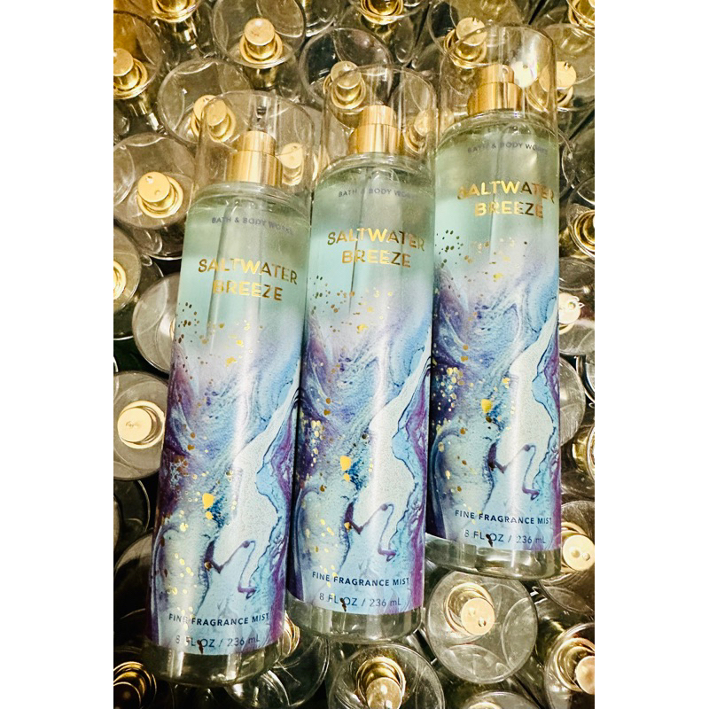 Bath And Body Works Saltwater Breeze Fragrance Mist Lotion Or Shower