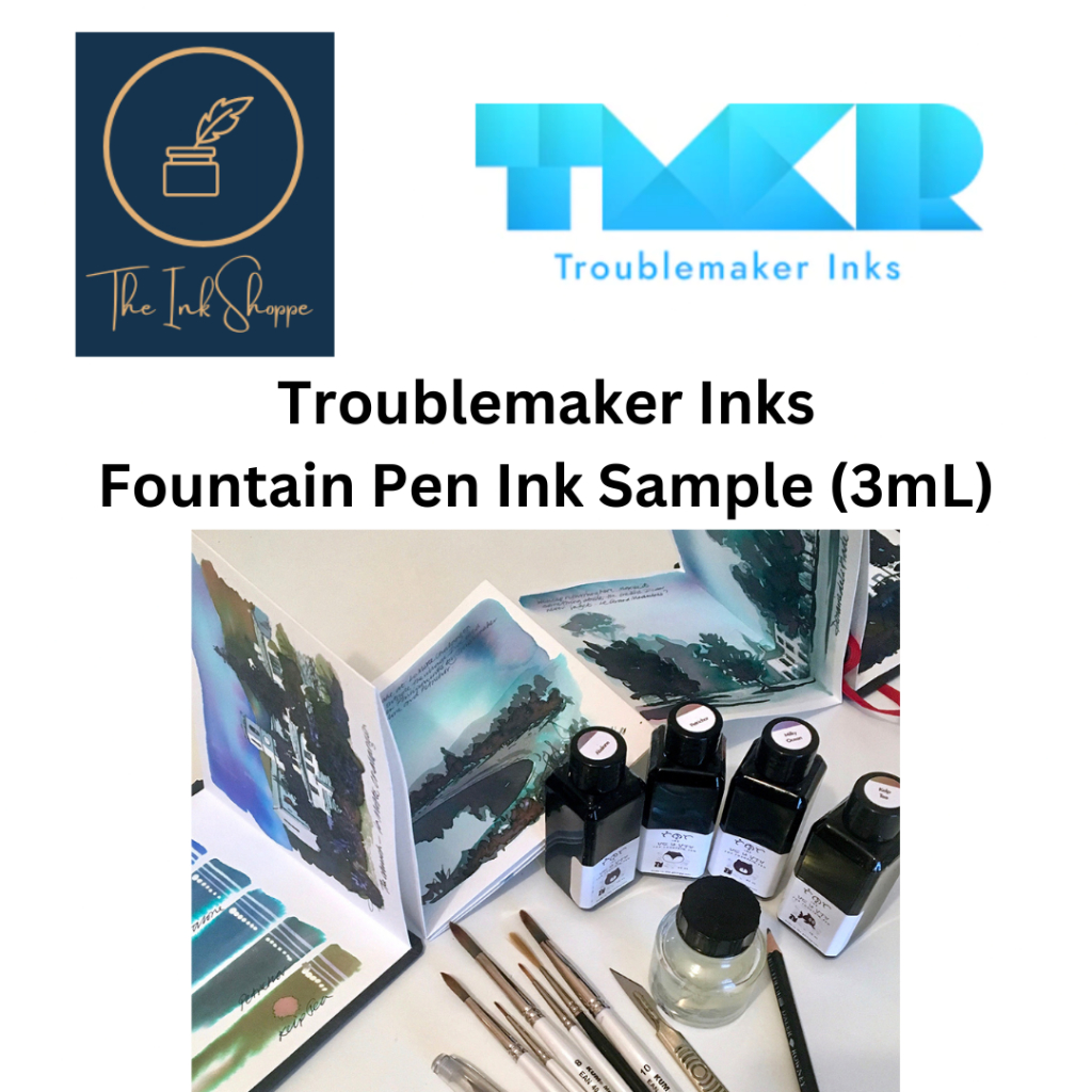 Troublemaker Ink Fountain Pen Ink Sample (3mL) | Shopee Philippines