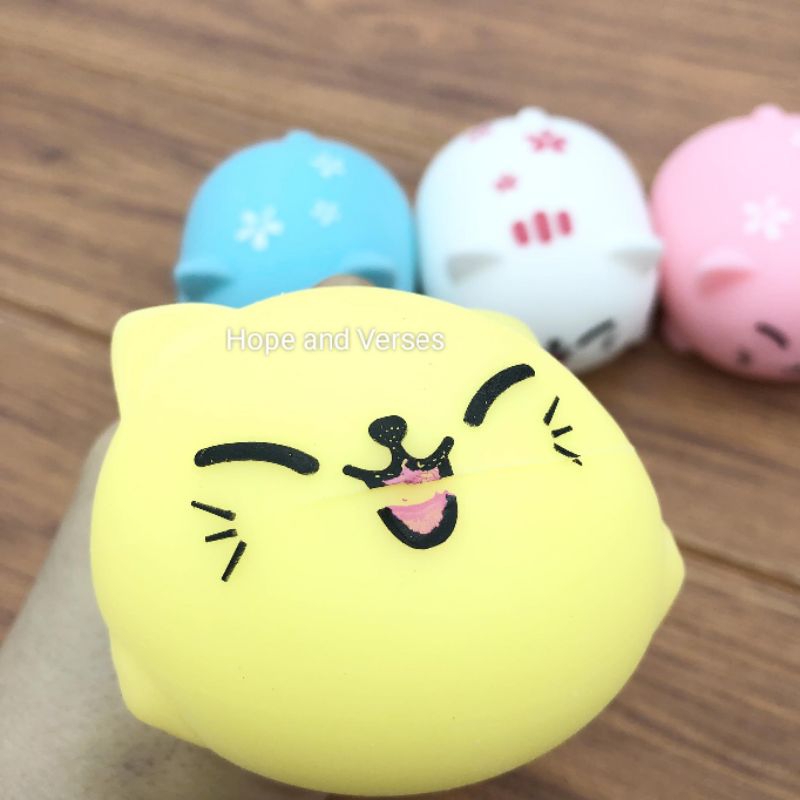 Cute Happy Cat Squishy cat squishy squeeze toy | Shopee Philippines