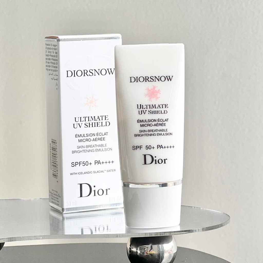 DIor Snow Ultimate UV Shield Spf50 Brightening Emulsion 30ml | Shopee Philippines