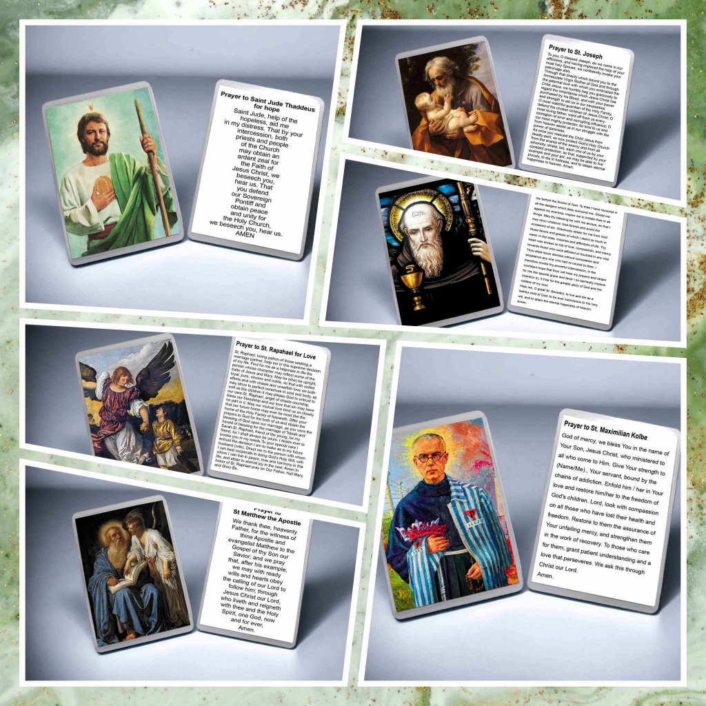 Emmanuel Gift/s for You - SAINTS FOR A POSITIVE LIFE (CATHOLIC LAMINATE ...