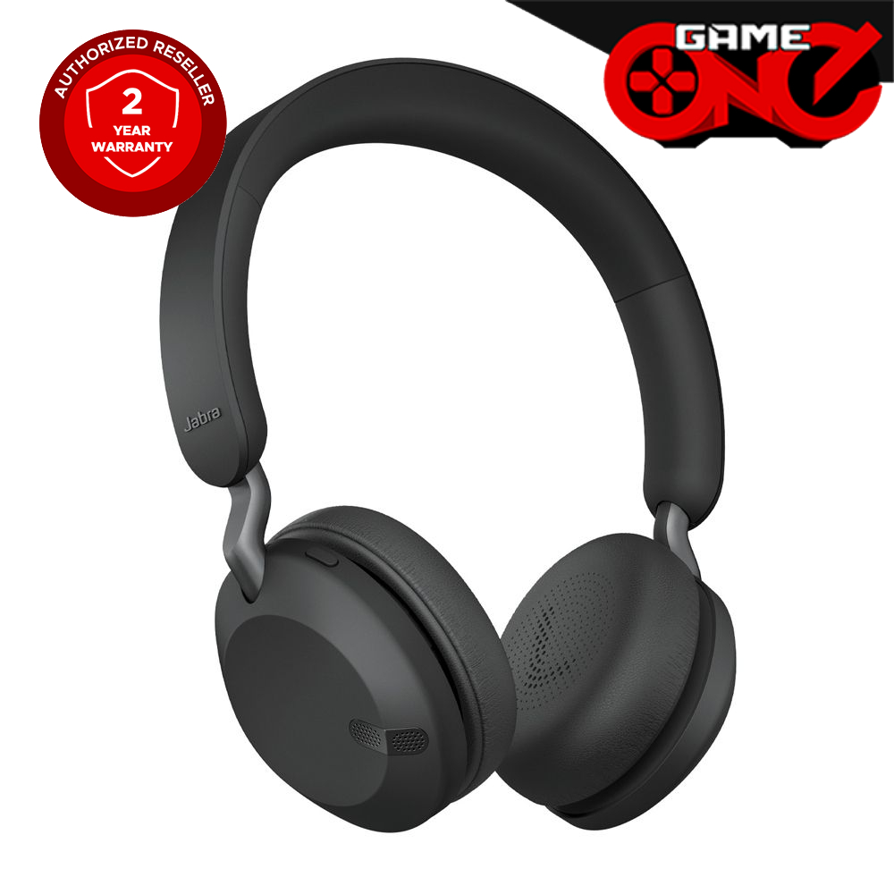 Jabra Elite 45h On Ear Wireless Headphones Titanium Black | Shopee ...