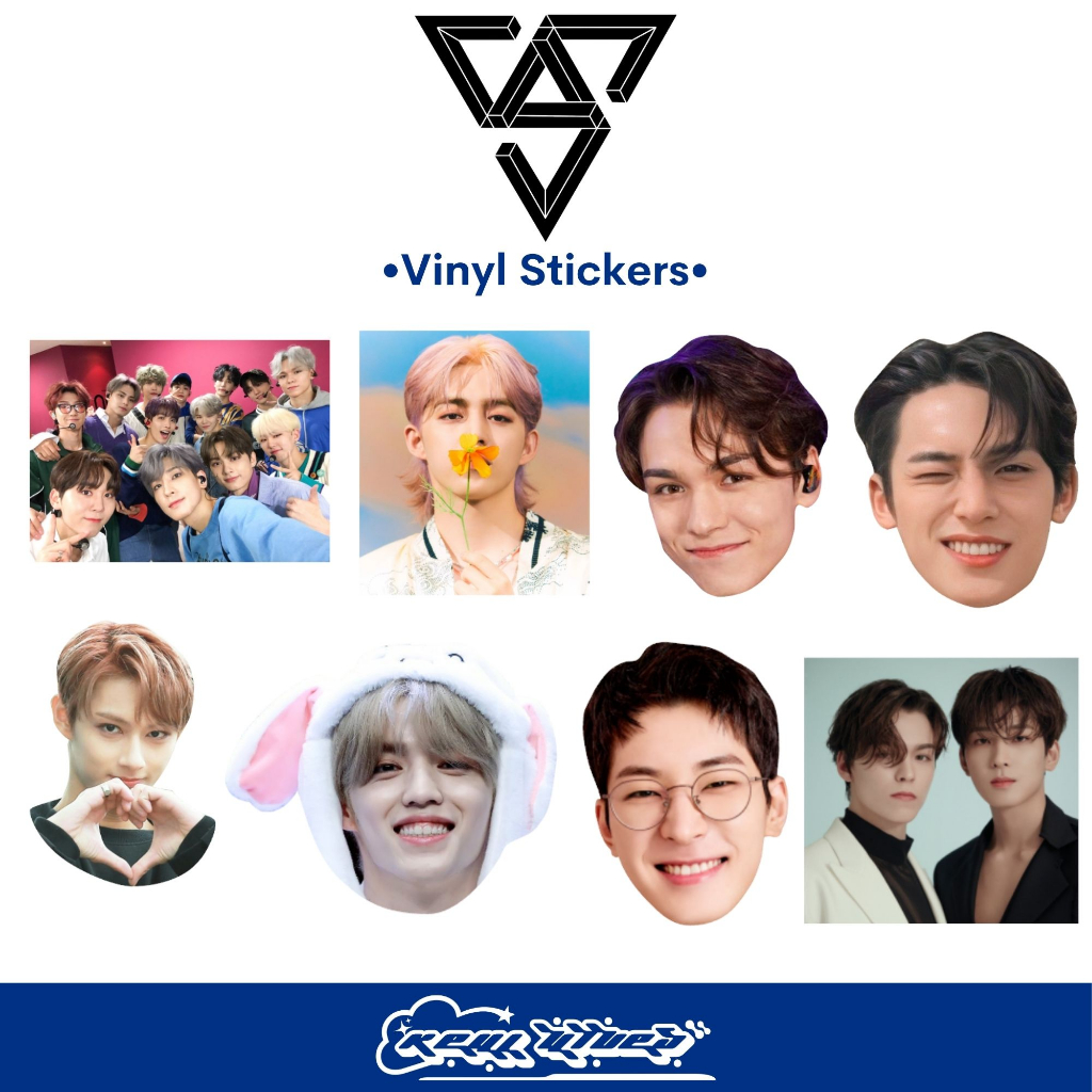 Seventeen Sticker Kpop Vinyl Stickers WATERPROOF | Shopee Philippines