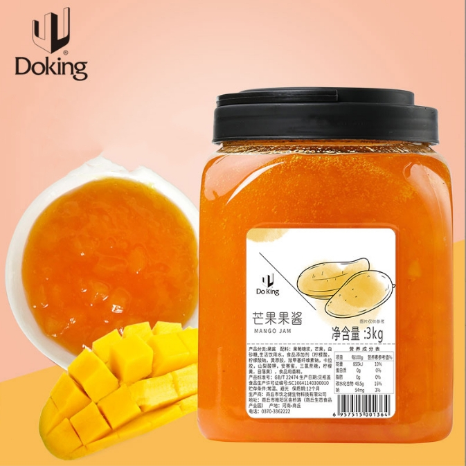 Doking Jam 3kg Fruit Jam Milk Tea Fruit Juice Jam BLUEBERRY/MANGO ...