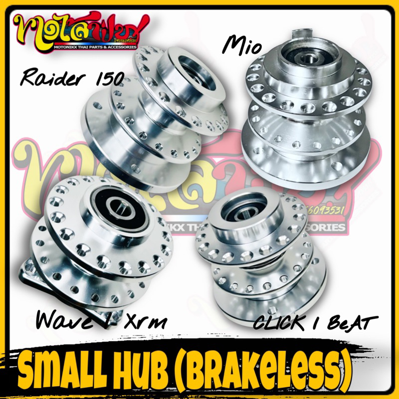 SMALL HUB (FRONT CNC with Bearings) For Wave, Xrm, Raider150, Click 125i, Mio Sporty, Mio i 125 ...