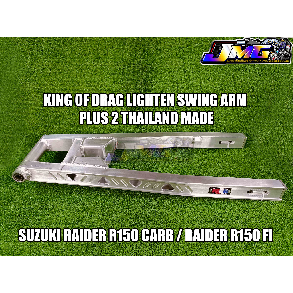 SUZUKI RAIDER R150 CARB / RAIDER R150 Fi KING OF DRAG LIGTHEN SWING ARM ...