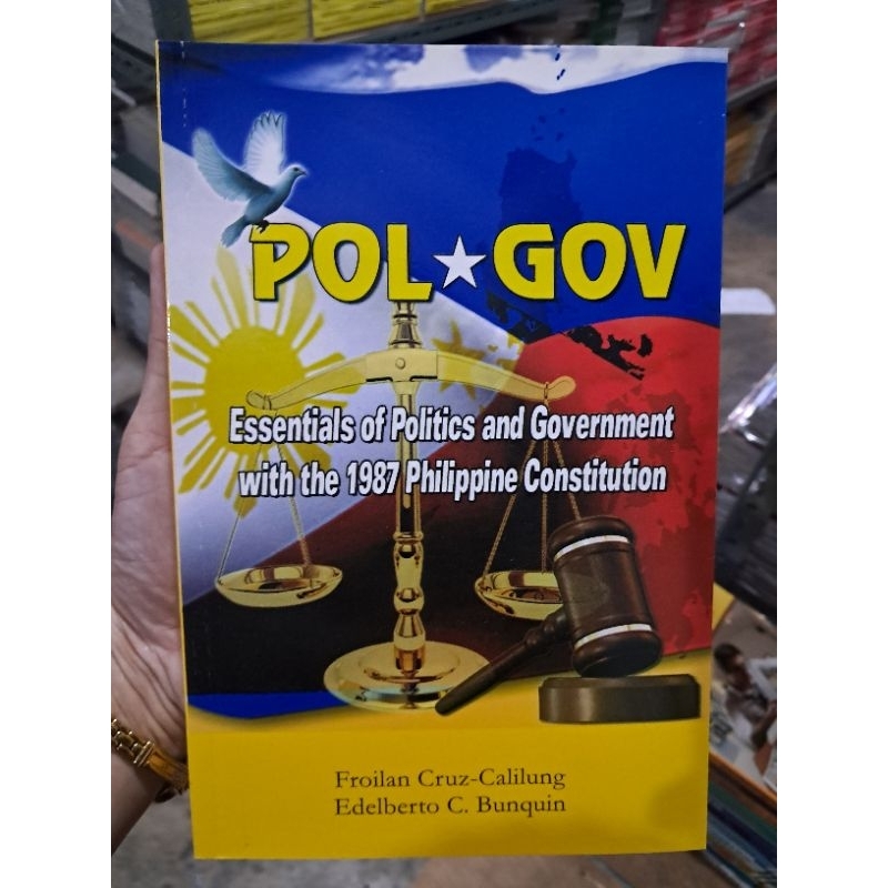 POL GOV Essentials of Poltics and Government with the 1987 Philippine ...
