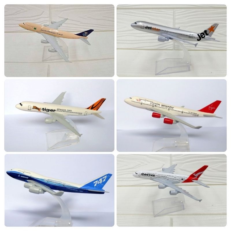Diecast Airplane Aircraft Model Collection 6 inches Vol. 1 | Shopee ...