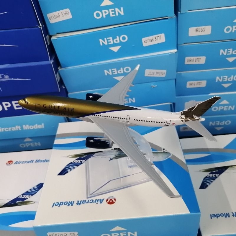 Gulf Air Airplane Diecast Aircraft Model Collection | Shopee Philippines