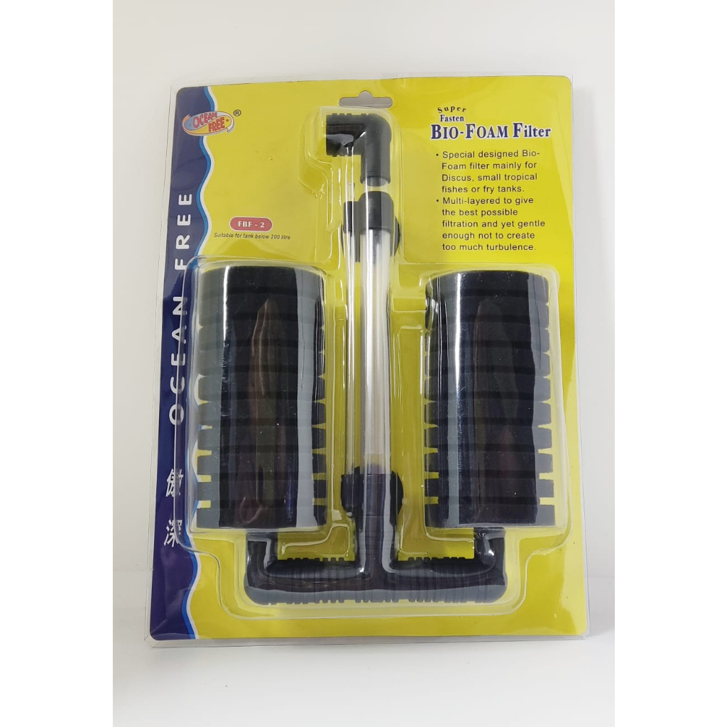 Ocean Free Bio-Foam Filter Stick to Glass FBF-2 | Shopee Philippines