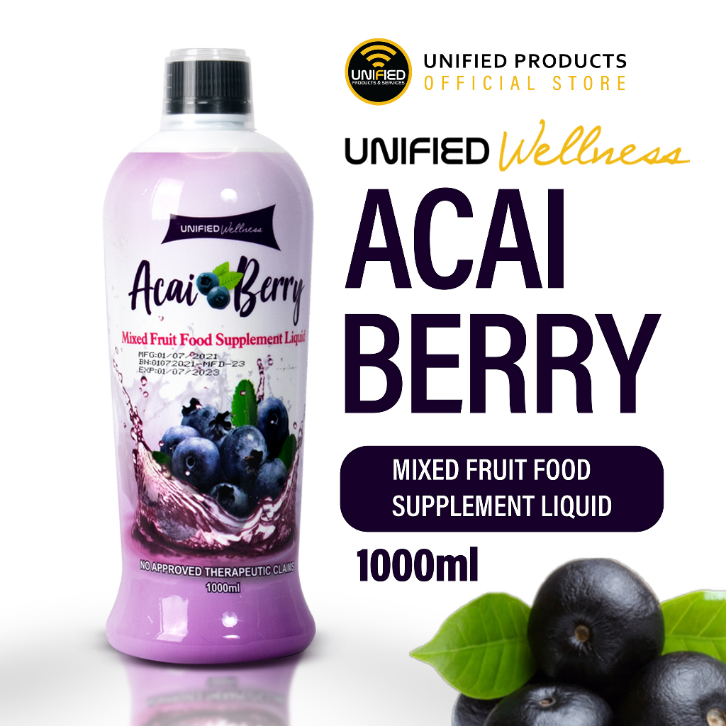 Acai Berry Mixed Fruit Drink - 1000ml | Shopee Philippines