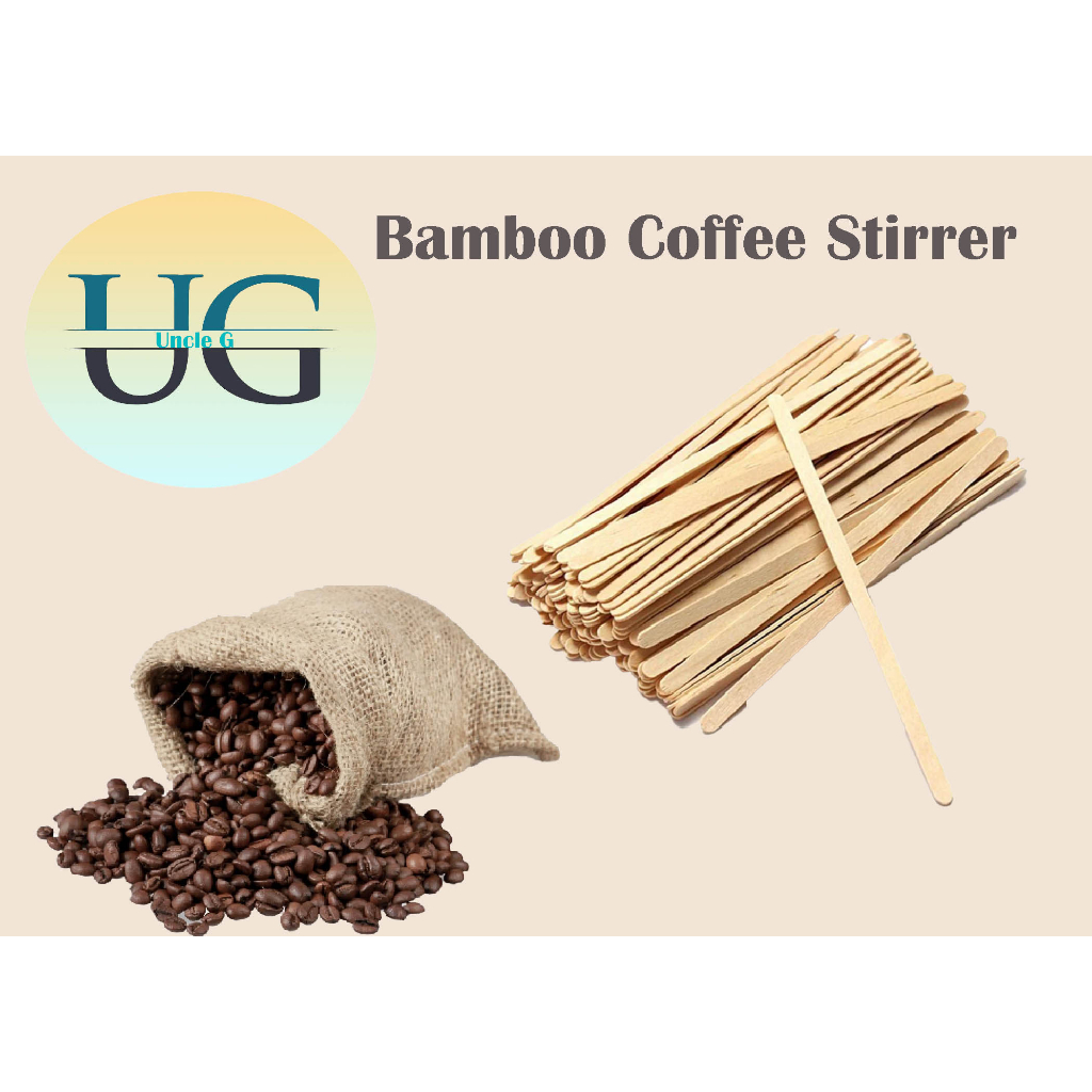 Wooden COFFEE STICK (100PCS) Coffee Stirrer | Shopee Philippines