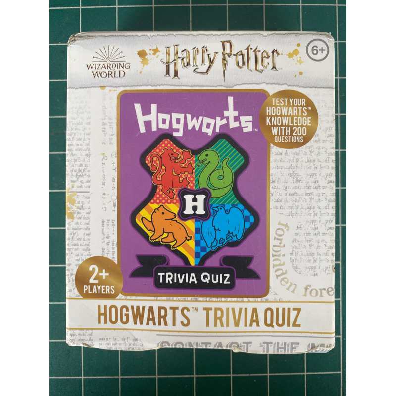 Harry Potter Hogwarts Trivia Quiz Wizarding World | Shopee Philippines