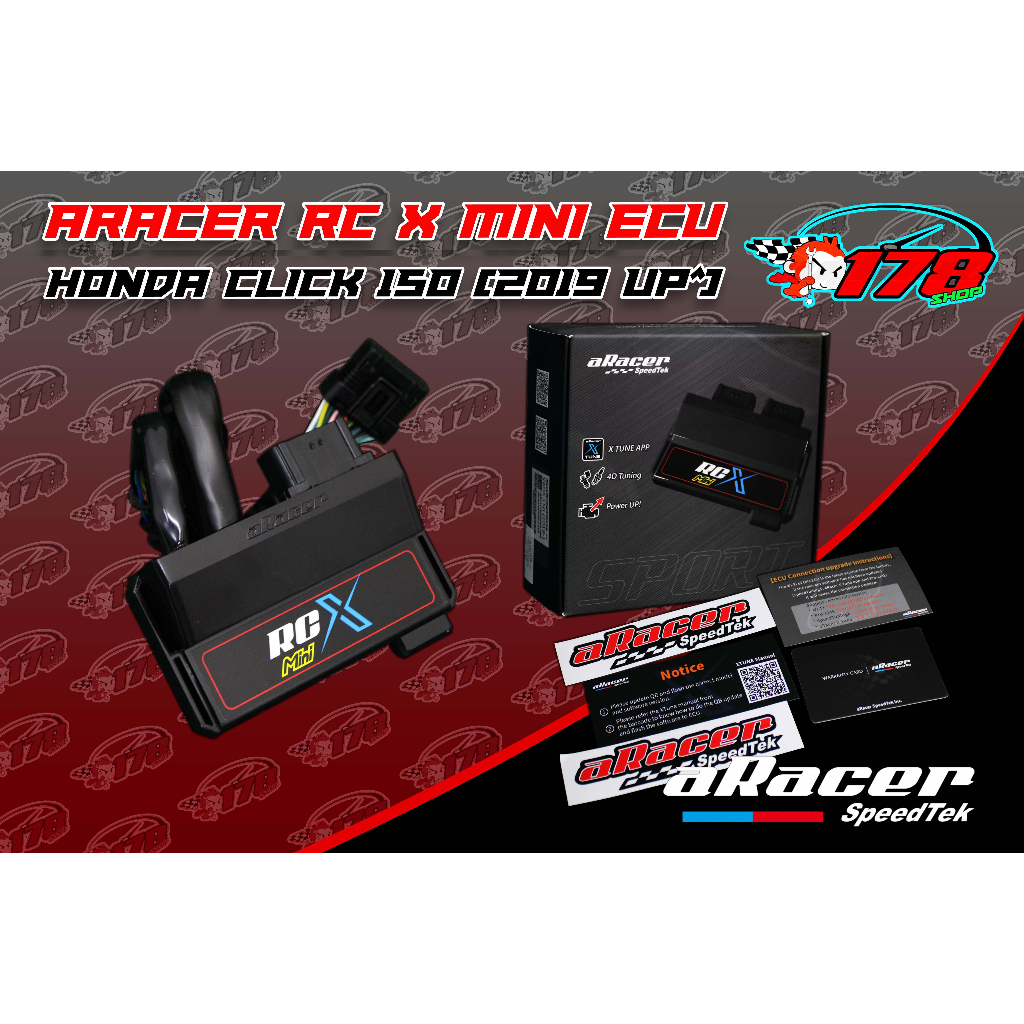 Aracer RC X mini ecu click 125/150 v1 v2 game changer | Shopee Philippines