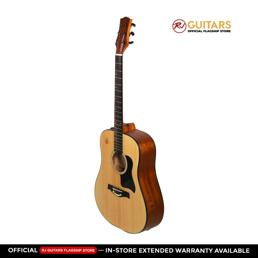 RJ Guitars - Solid Series Acoustic Guitar | Shopee Philippines