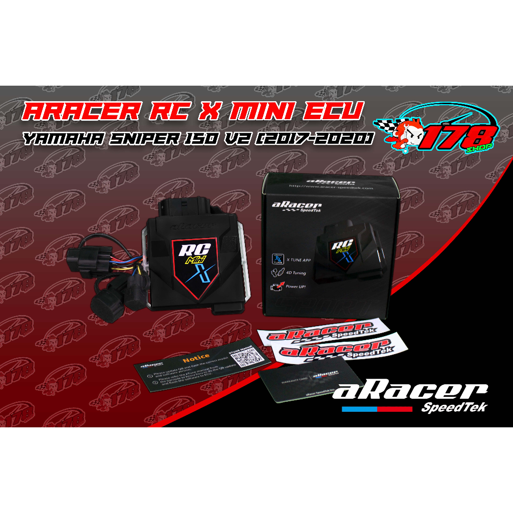 Aracer RC X mini ecu sniper 150 v2 2017-2020 | Shopee Philippines
