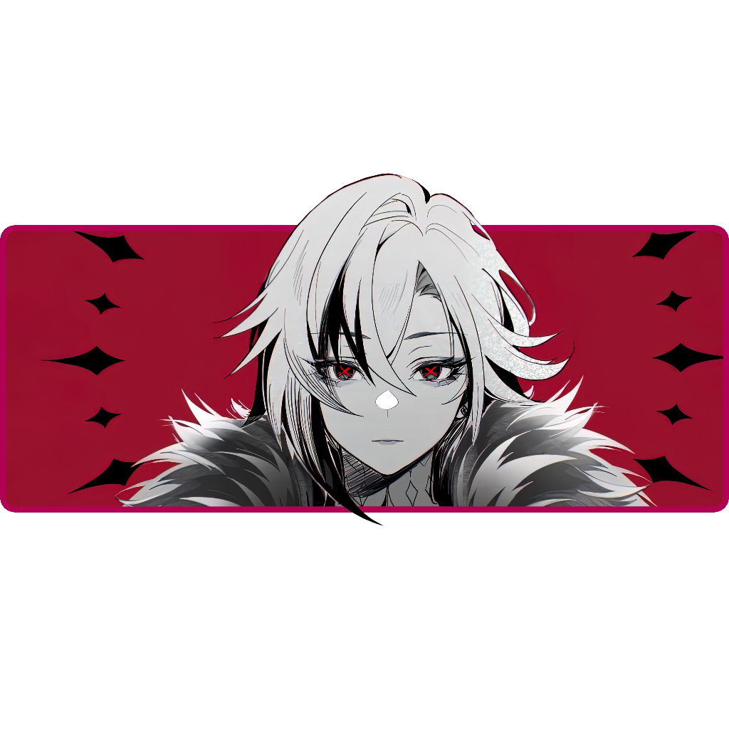 Genshin Impact: Arlecchino [ EYE SLAP & POTRAIT CARD STICKER ...