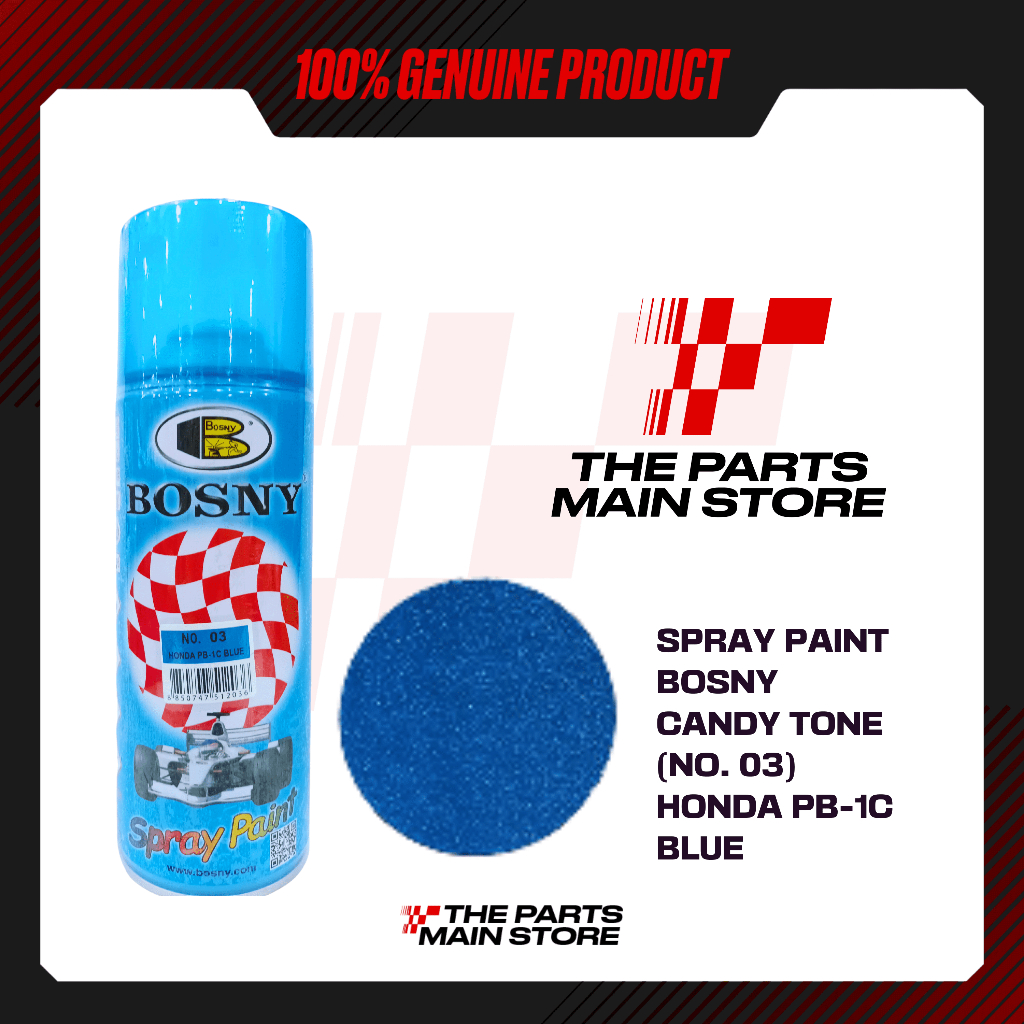 BOSNY SPRAY PAINT (CANDY TONE) | Shopee Philippines