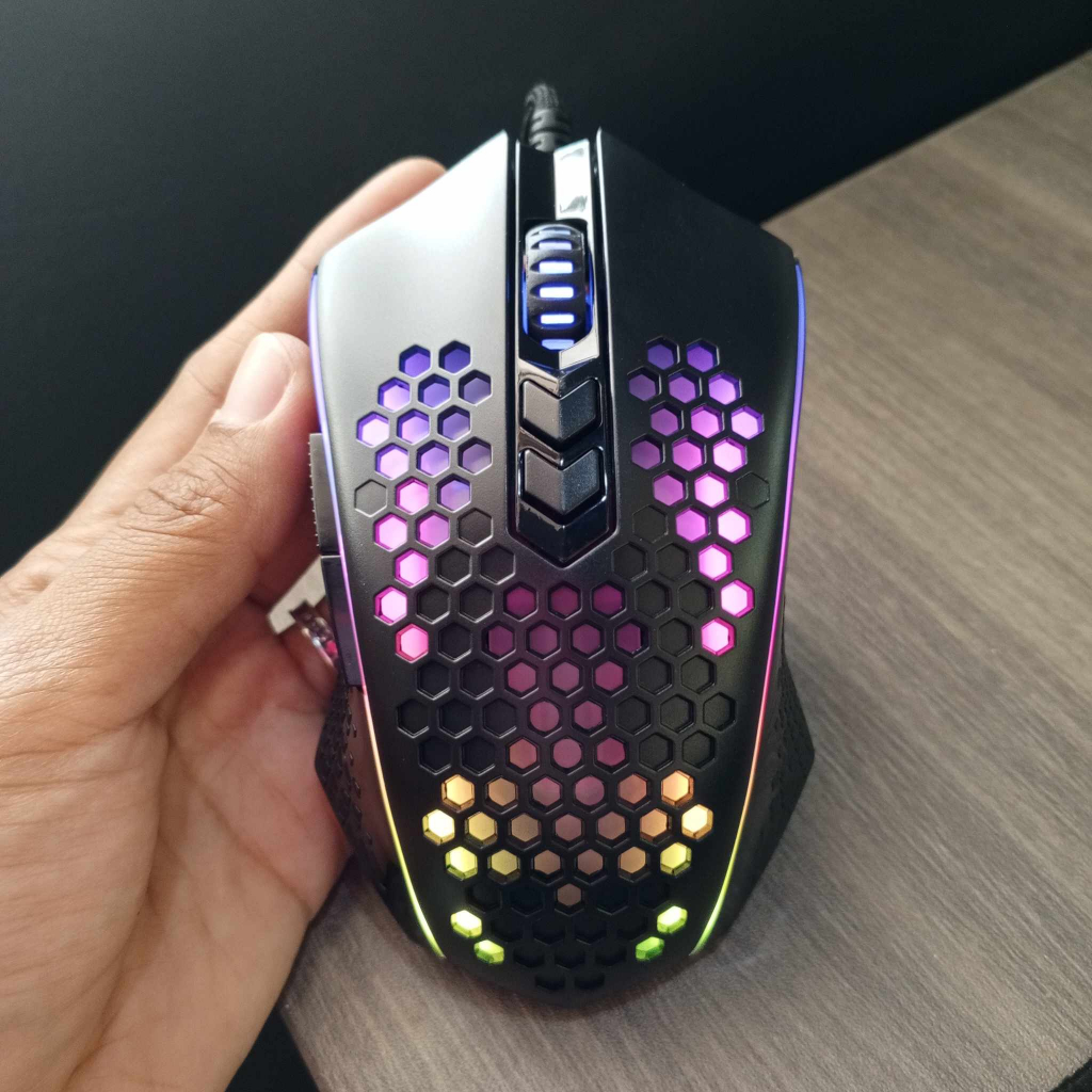 REDRAGON MEMEANLION HONEYCOMB BLACK M809-K | Shopee Philippines