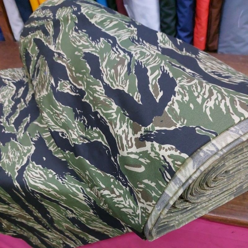 tiger camouflage ...sold per yard. | Shopee Philippines