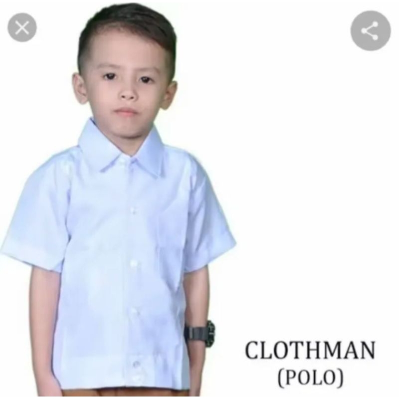 Clothman Polo Jacket ( Kindet to Highschool) | Shopee Philippines