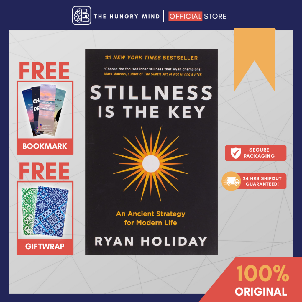 Stillness is the Key (ORIGINAL) by Ryan Holiday (PB) Self Help Books ...