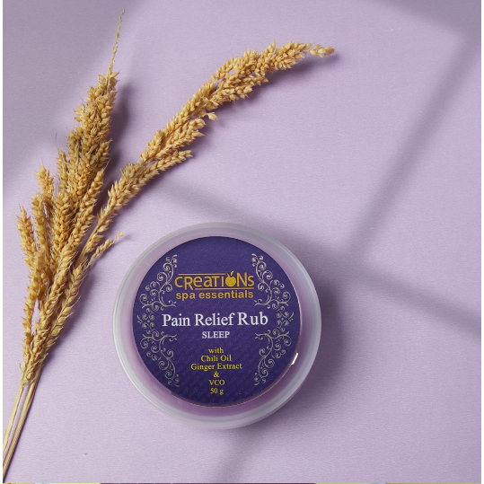 Creations Spa Essentials Pain Relief Rub Sleep 50g | Shopee Philippines