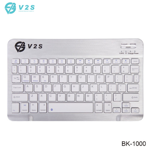 V2S BK1000 Bluetooth Wireless Universal Keyboard For Tablet And Phone ...