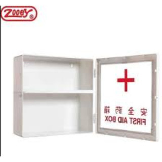Zooey First Aid Box Medicine Cabinet Organizer Wall Mount Type | Shopee ...