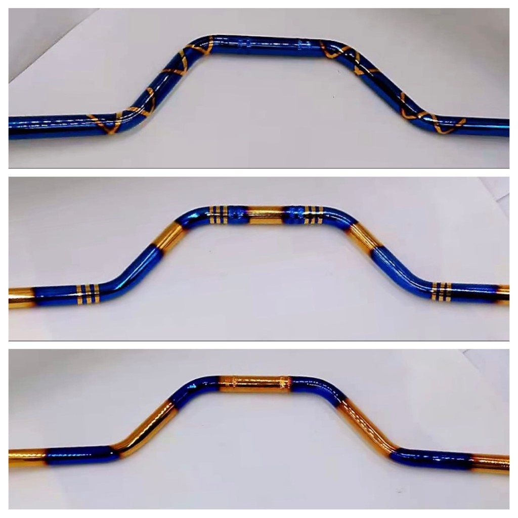 Made IN Thailand Universal Titanium Handle Bar 2tone / Gold | Shopee ...
