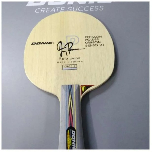 Donic Persson Power Carbon Senso V1 7+2 6.0mm 90g orig table tennis ...