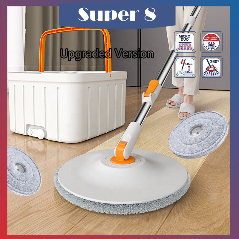 New Turbo Magic spin mop Mop Bucket Mop with spinner Tornado Falt ...