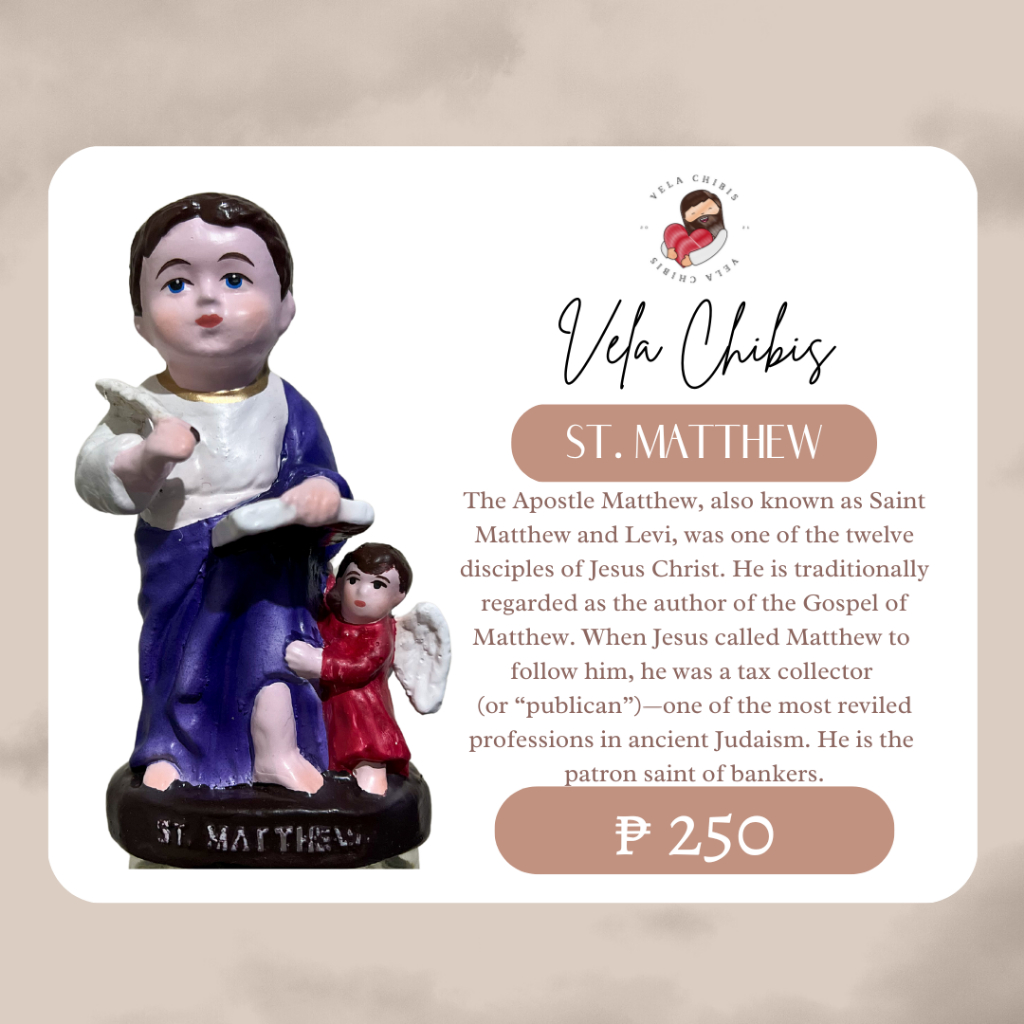 St. Matthew the Apostle (St. Matthew the Evangelist) Chibi Image ...