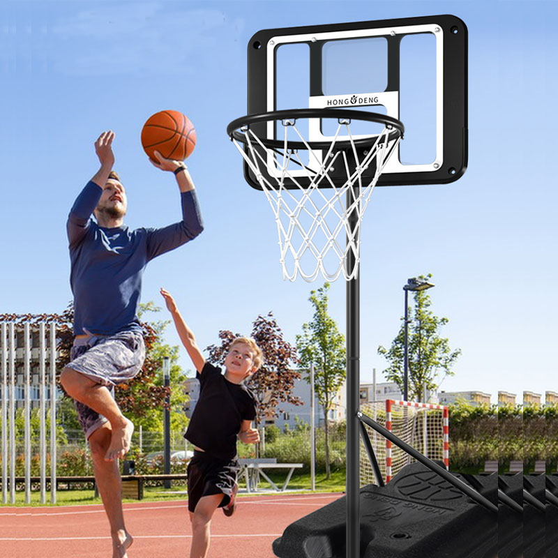 2.5m Basketball Ring 6.5/8.2ft Portable Adjustable Height For Adults ...