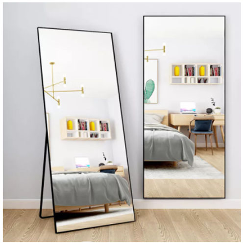 FULLBODY MIRROR- 150x40cm/120x30cm Full Body Length Real Glass Mirror ...