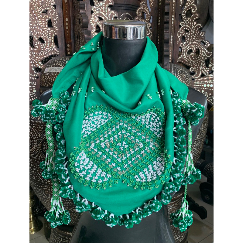 Tangkulo handmade beaded scarf | Shopee Philippines