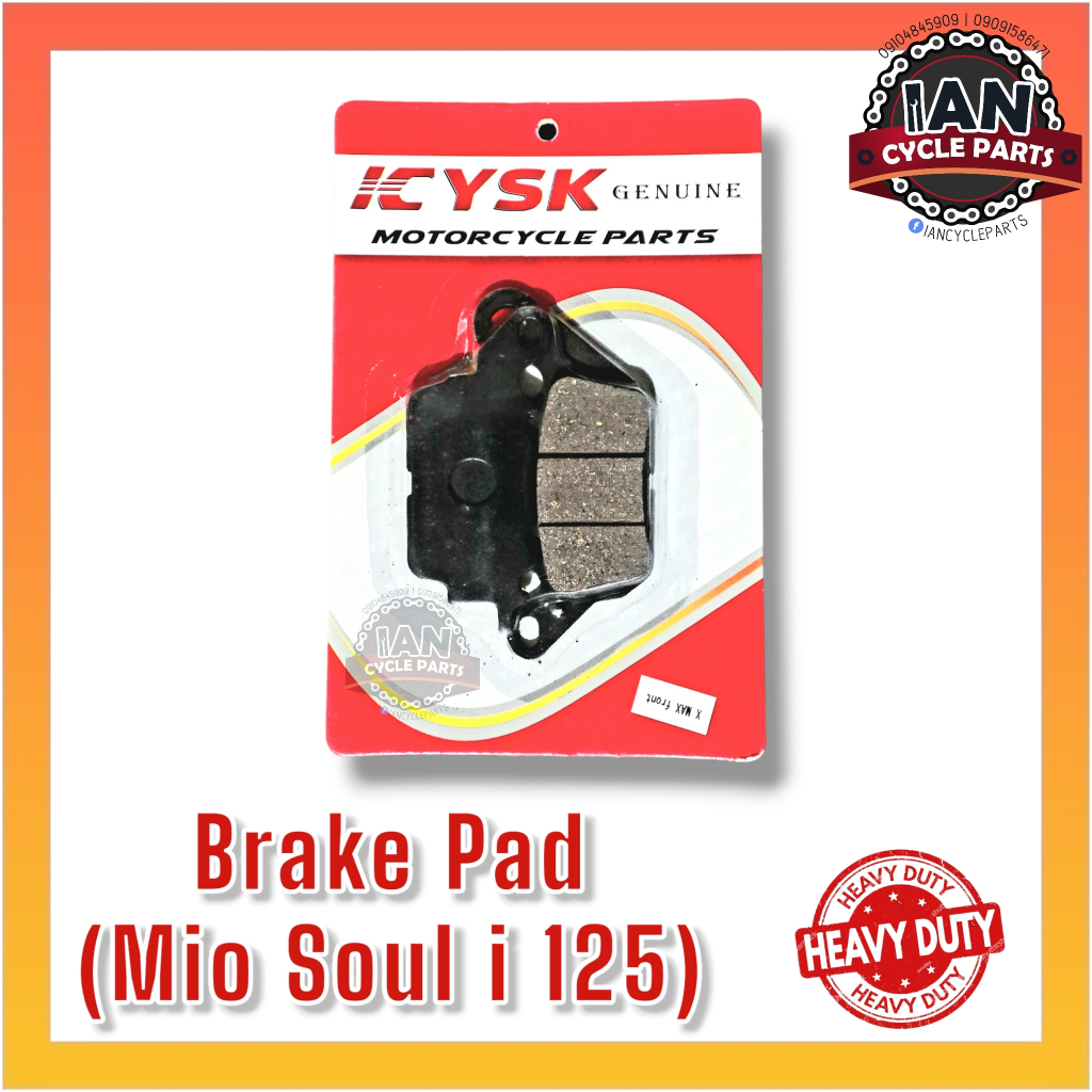 Motorcycle Brake Pad (Sniper/XRM125/XRM trinity/XRM110/KLX150/Mio Soul ...