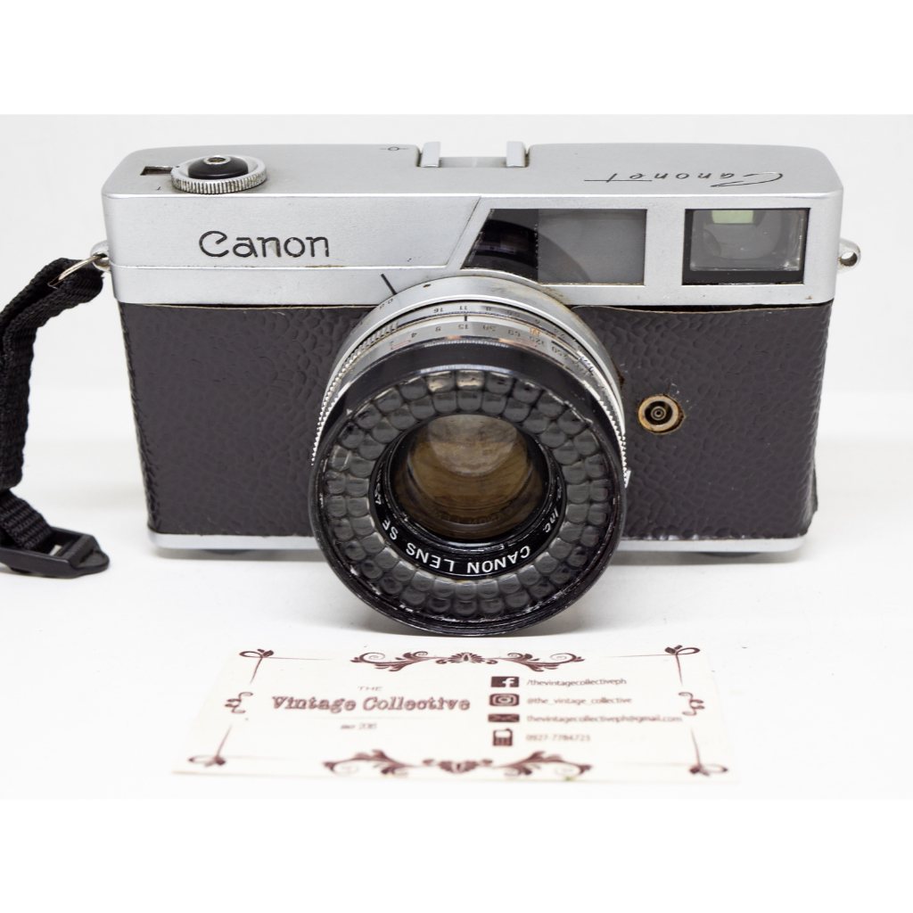 Original Canon Canonet 35mm rangefinder film camera | Shopee Philippines