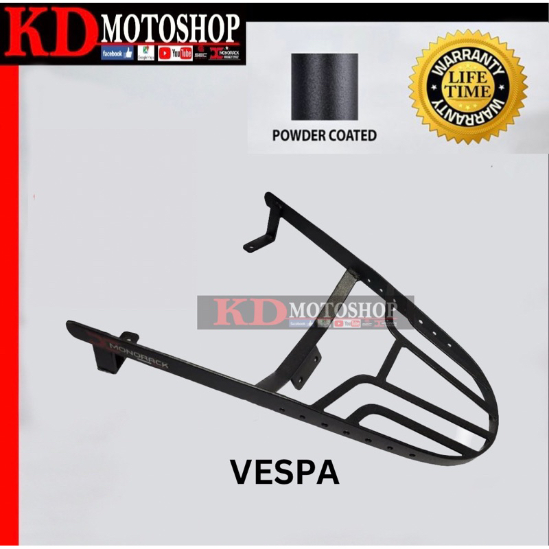 Vespa/Vespa S125 DC Monorack Bracket | Shopee Philippines