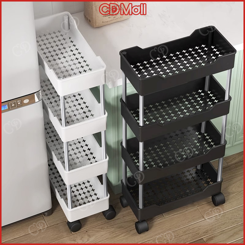 CD Bathroom Organizer Rack 3/4/5 Layer Crevice Organizer Rack Kitchen ...