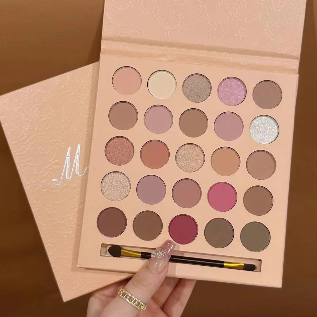 Original DW 25 Color Romantic Eyeshadow Palette With Highlighter And ...