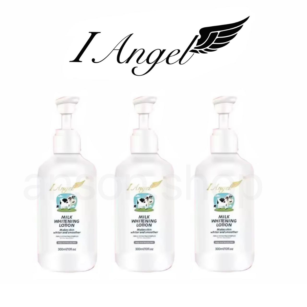 ( Set of 3 ) I Angel Milk Whitening Lotion 300ml | Shopee Philippines