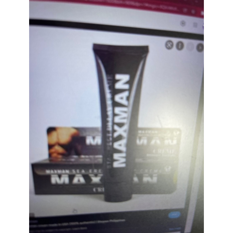 maxxman cream for man | Shopee Philippines