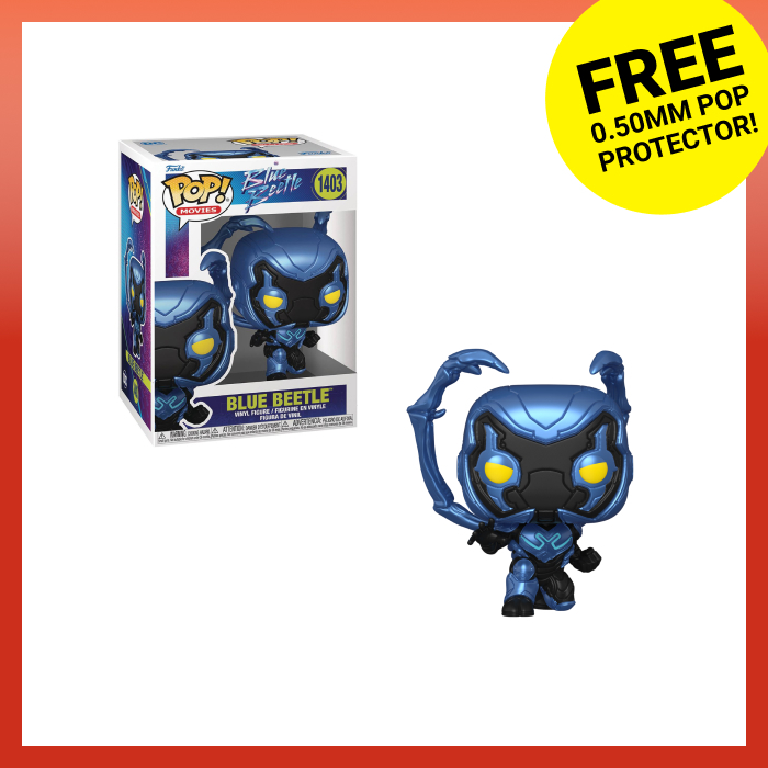 Movies Blue Beetle - Blue Beetle #1403 Funko Pop Vinyl Figure | Shopee ...