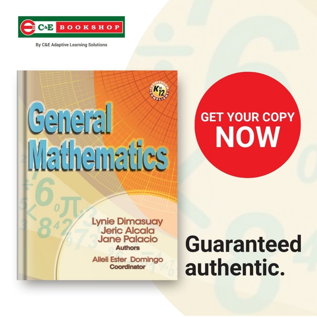 General Mathematics (Revised Edition) - 9789719815211 - C&E Bookshop ...