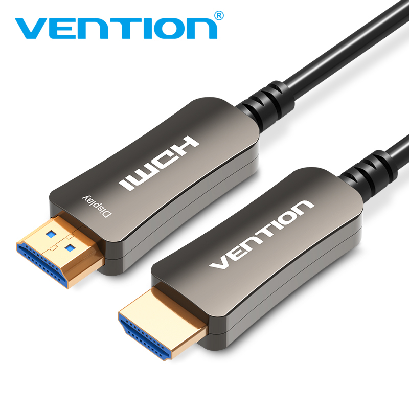 Vention Optical HDMI 4KX2K@60Hz Resolution HDMI Cable - AAE (60 Meters ...