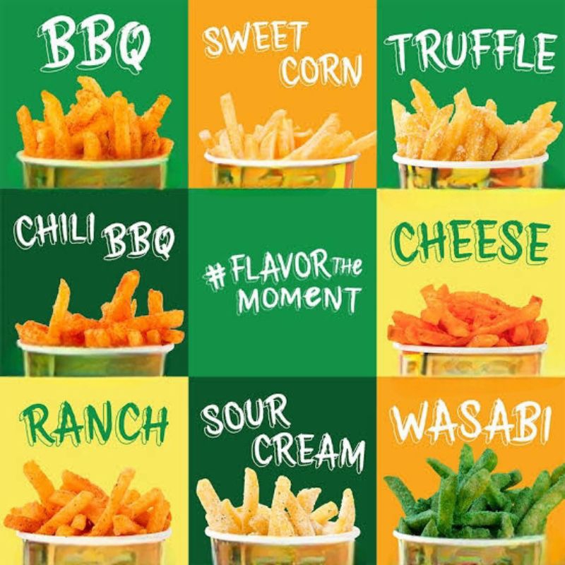 BBQ flavor for french fries PC commissary pack 300 / 500 grams | Shopee ...