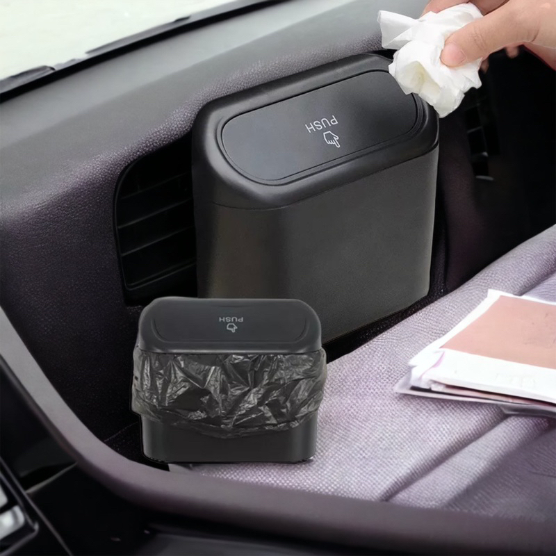 Portable Car Trash Bin with free Trash Bag | Shopee Philippines